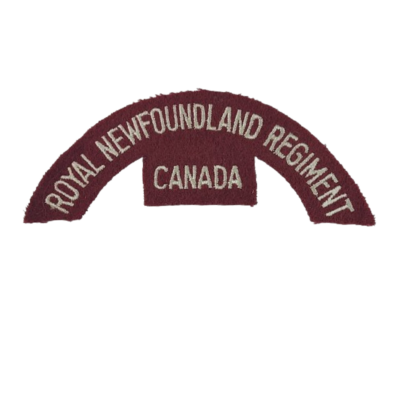 Post-WW2 Royal Newfoundland Regiment Canada Shoulder Title – Canadian ...