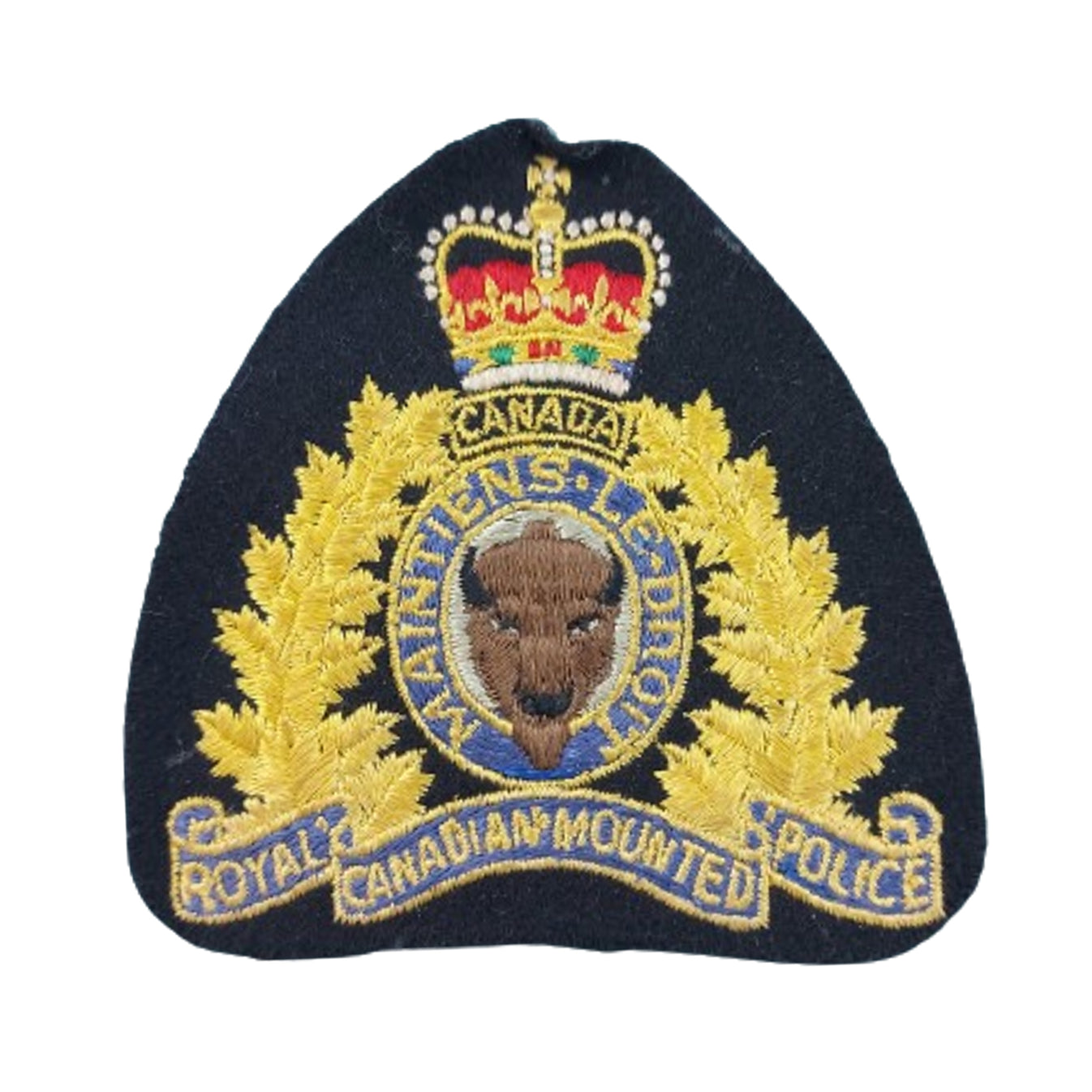 QEII RCMP Royal Canadian Mounted Police Blazer Crest – Canadian Soldier ...