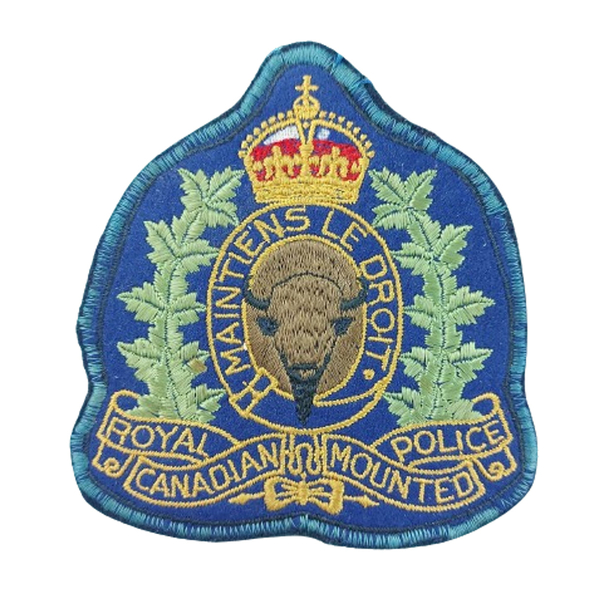 WW2 Era RCMP Royal Canadian Mounted Police Blazer Crest – Canadian ...
