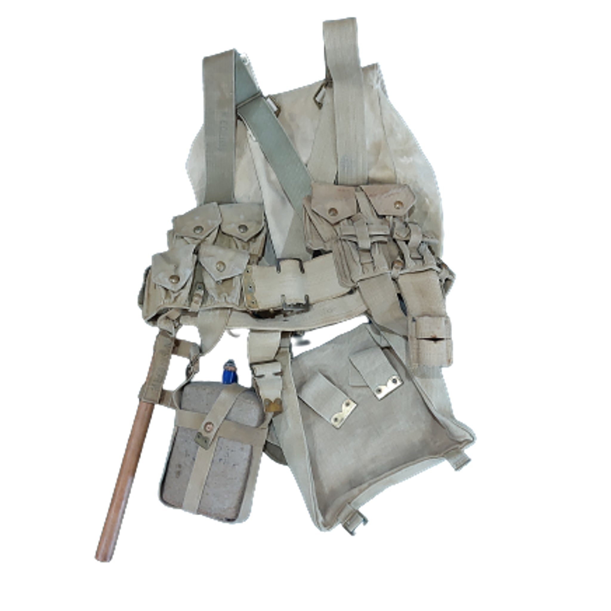 WW1 Canadian-British P08 Webbing Set – Canadian Soldier Militaria