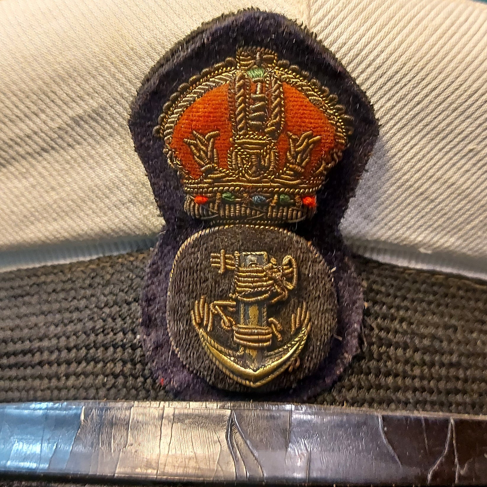 WW2 RCN Royal Canadian Navy Petty Officer's Visor Cap – Canadian ...