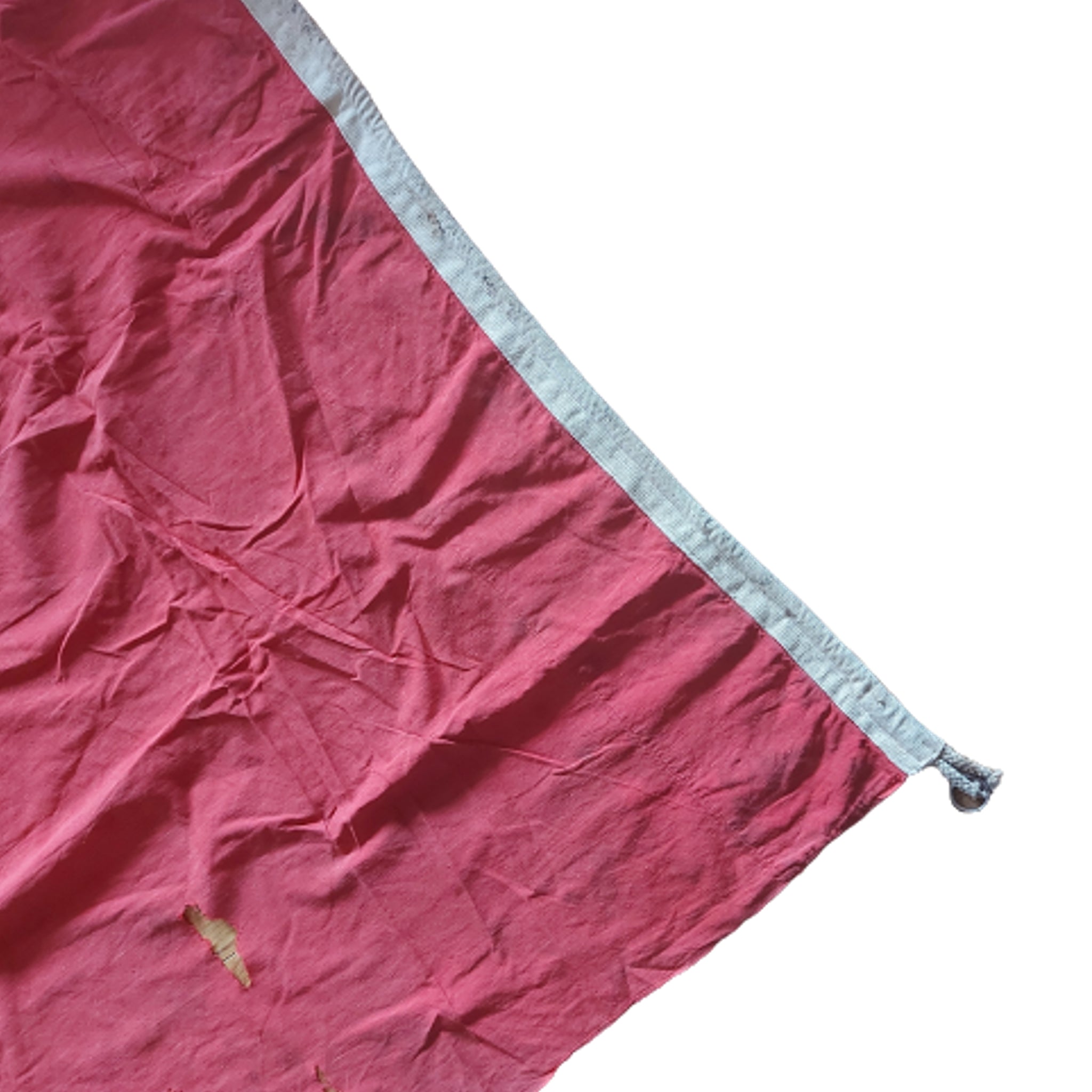 WW2 German Battle Damaged NSDAP Building Flag – Canadian Soldier Militaria