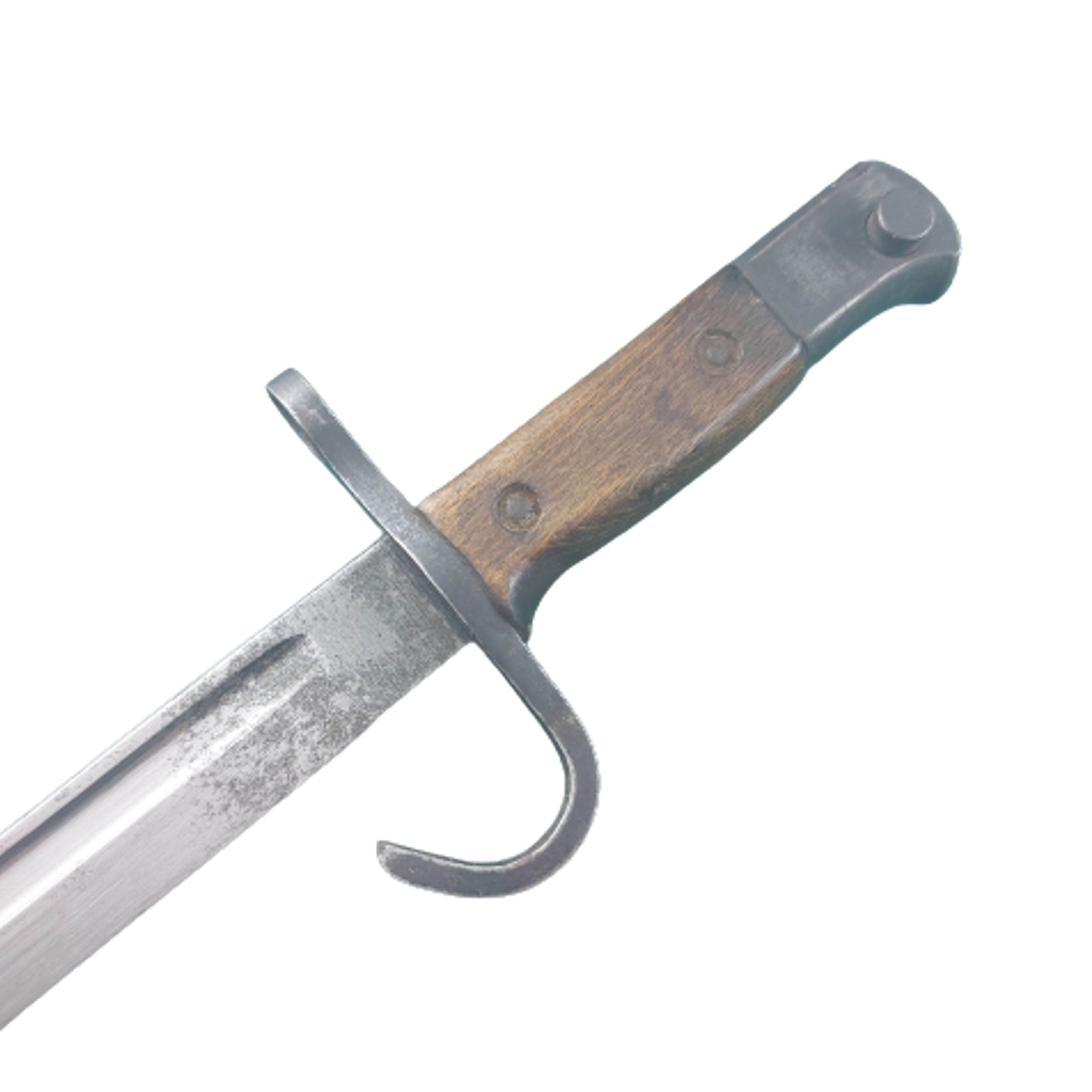 WW2 Japanese Arisaka Hook Quillon Type 30 Bayonet With Scabbard And Fr ...