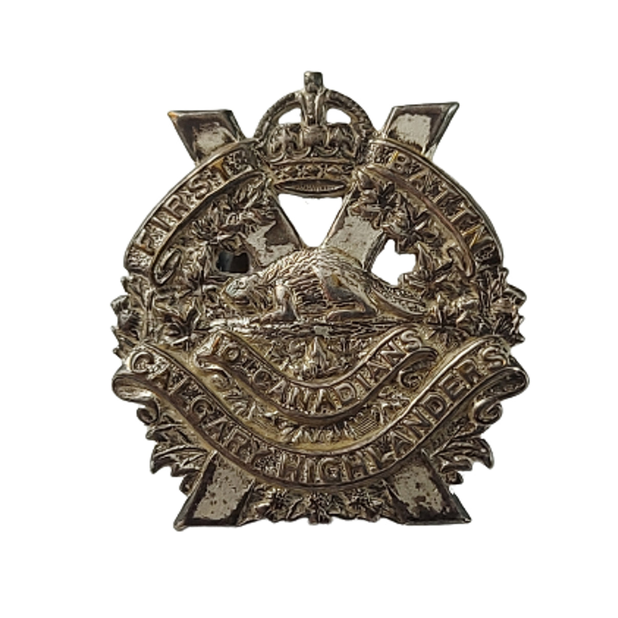 WW2 Canadian Calgary Highlanders First Battalion 10th Canadians Collar ...