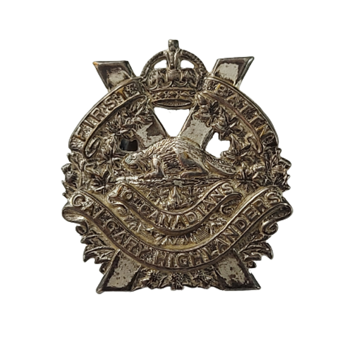 WW2 Canadian Calgary Highlanders First Battalion 10th Canadians Collar ...