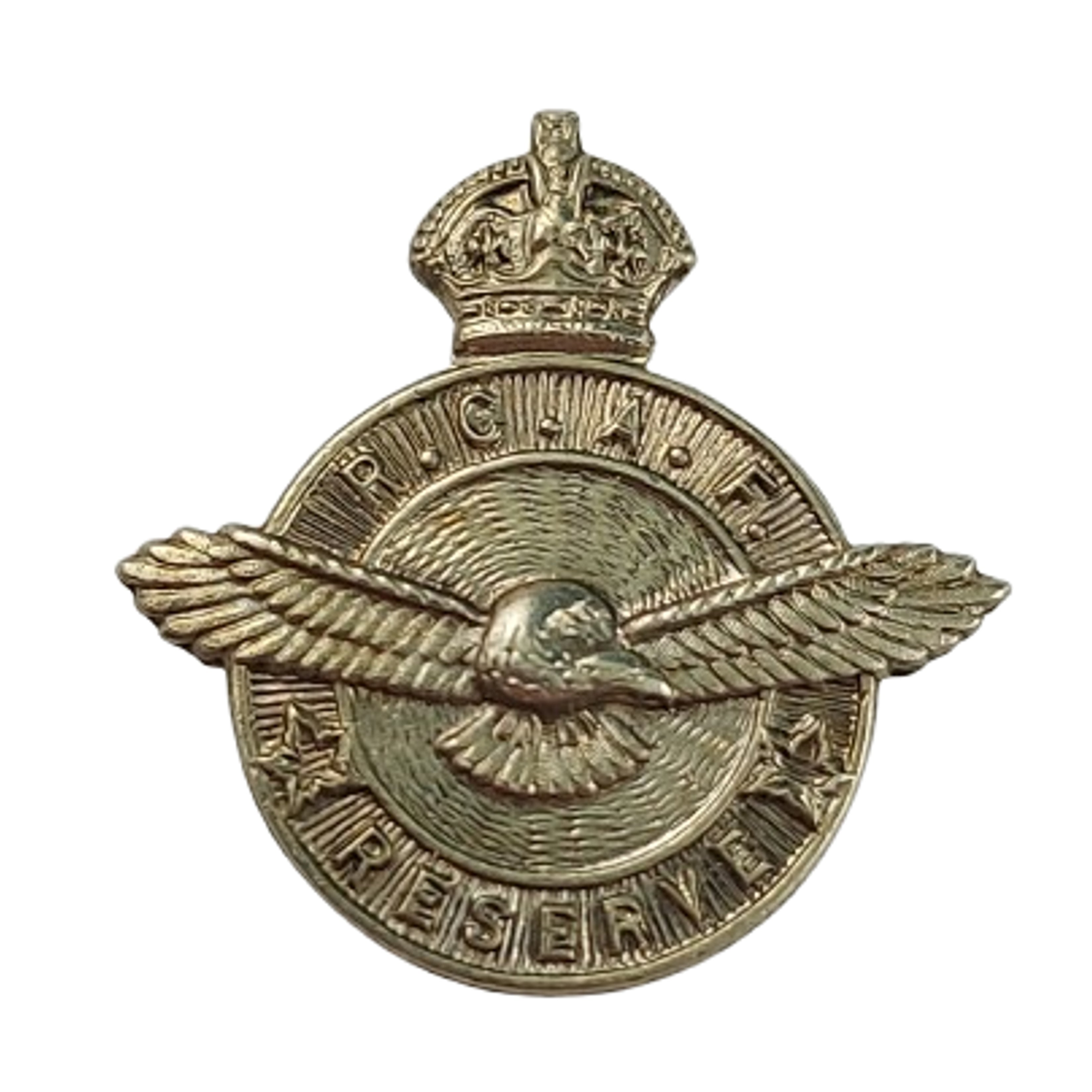 WW2 Canadian RCAF Royal Canadian Air Force Reserve Lapel Badge Scully ...