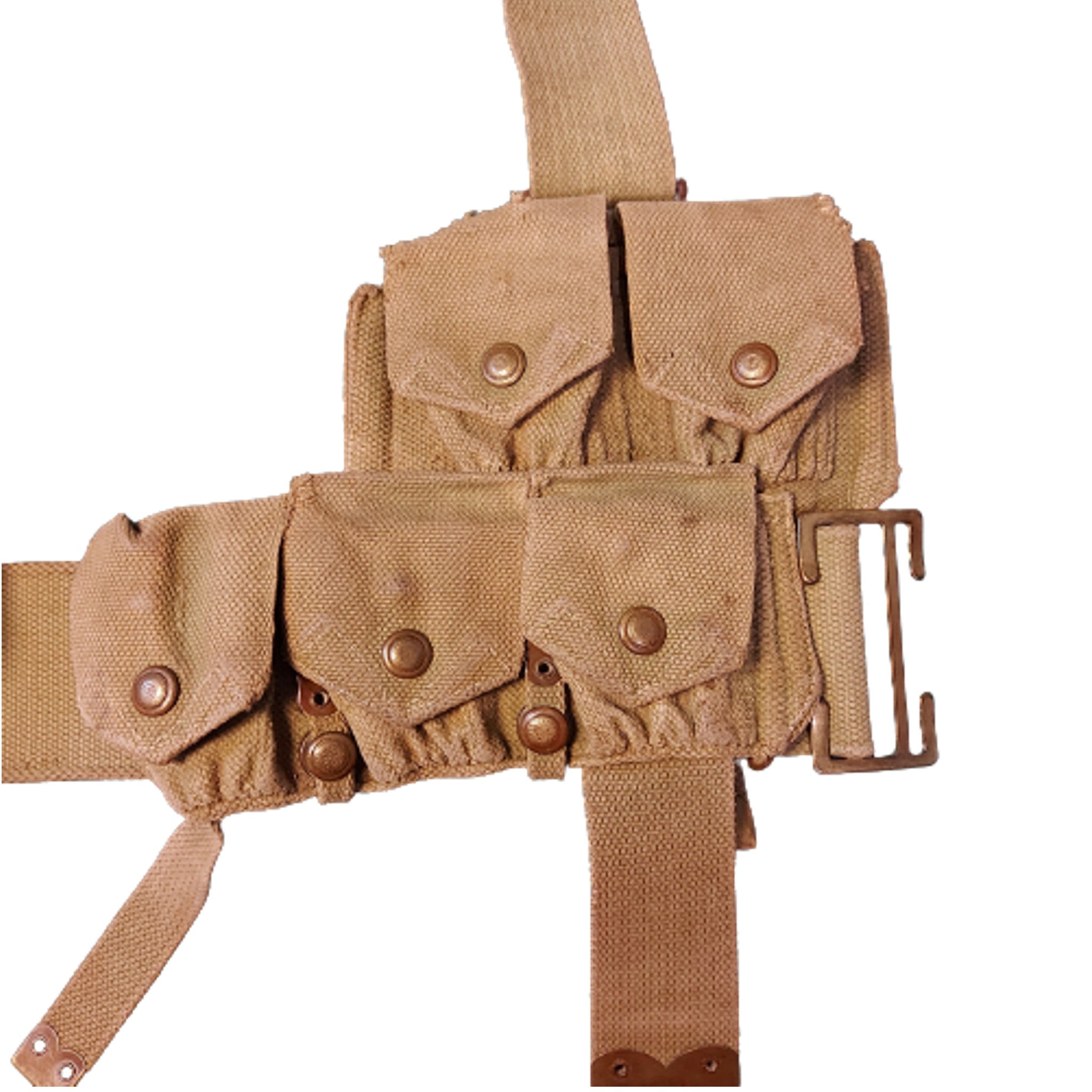WW1 Canadian-British P08 Webbing Set – Canadian Soldier Militaria