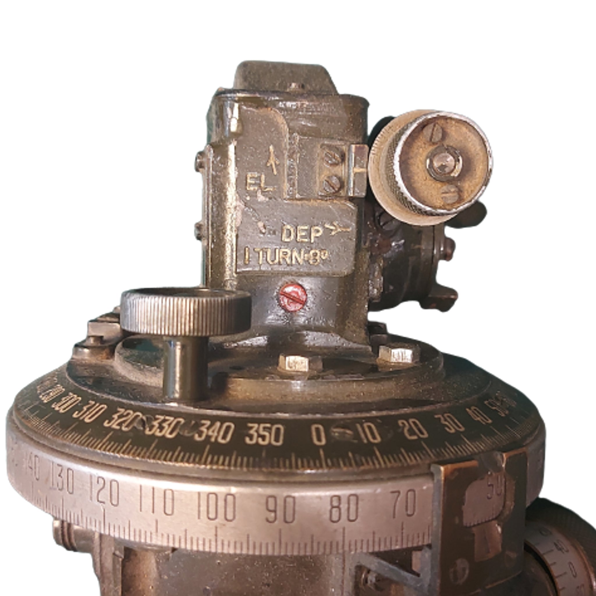 WW2 RCA Royal Canadian Artillery 25 Pound Gun Panoramic Dial Sight 194 ...
