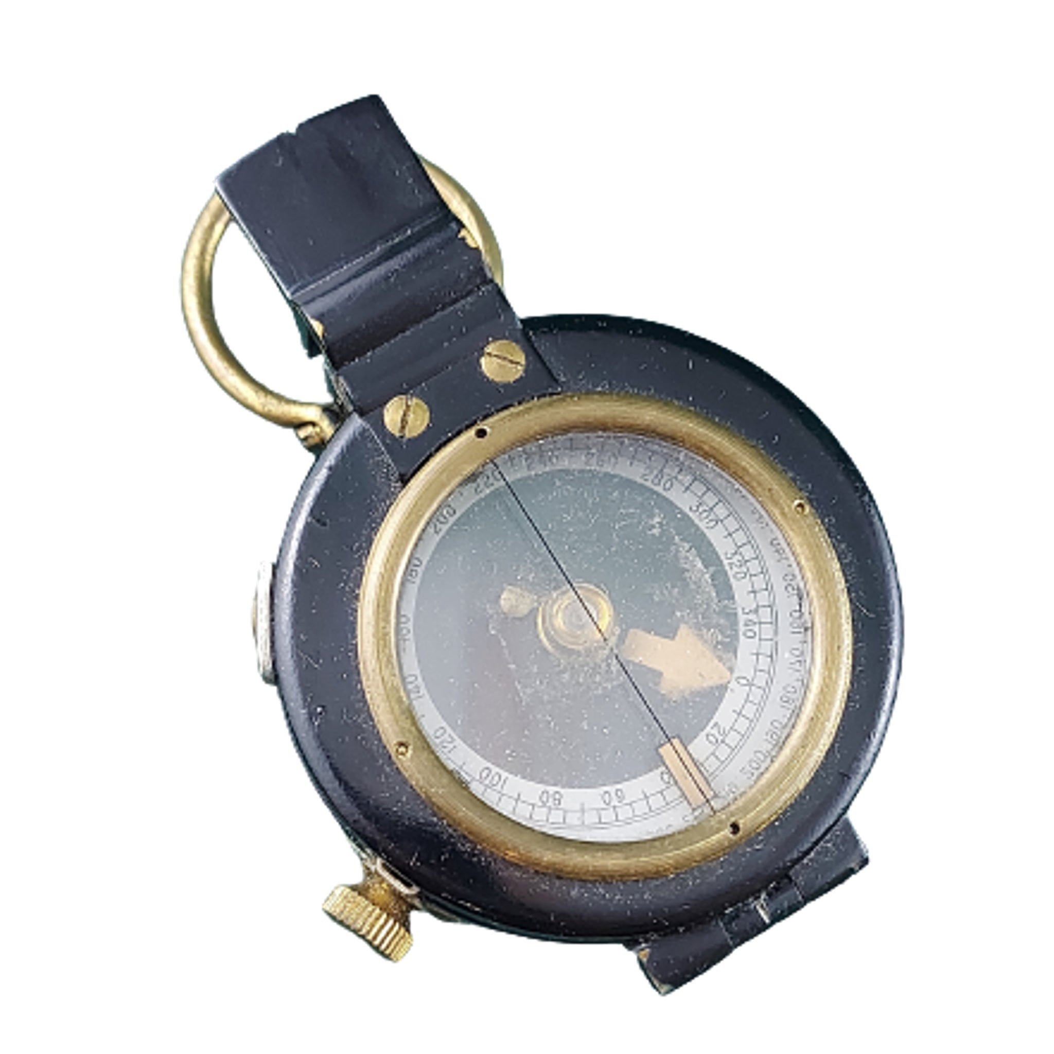 WW2 Mk.IX Prismatic Dry Compass In Issue Cardboard Box -Canadian Kodak – Canadian Soldier Militaria