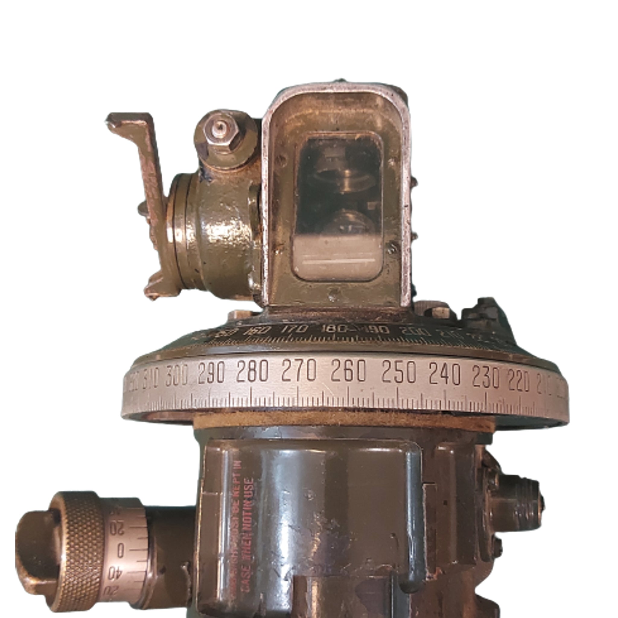 WW2 RCA Royal Canadian Artillery 25 Pound Gun Panoramic Dial Sight 194 ...