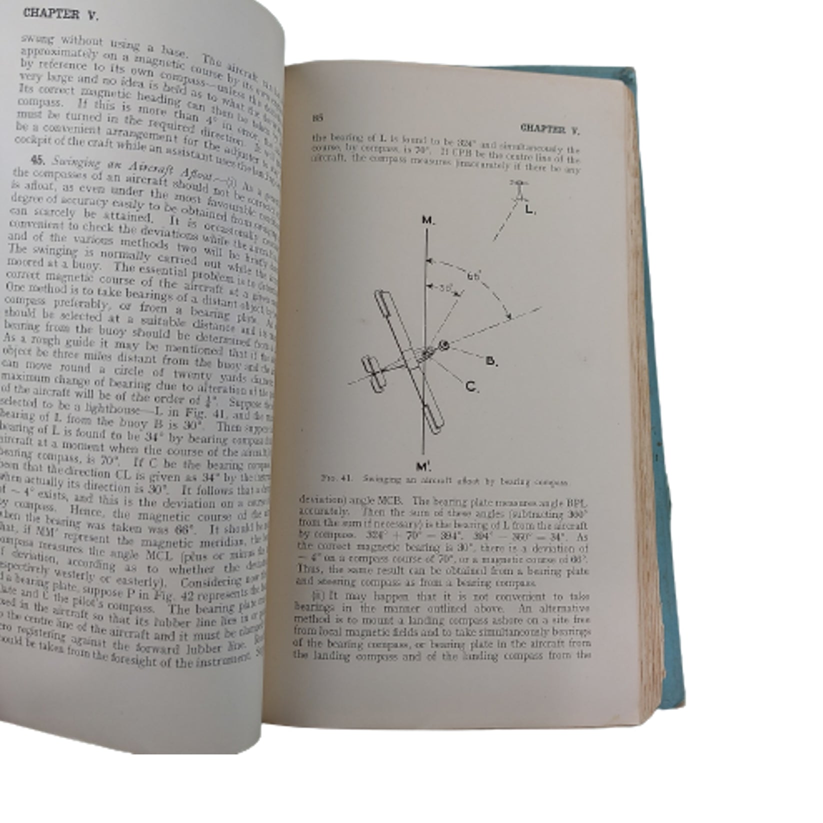 Pre-WW2 British Named RAF Royal Air Force Manual Of Air Pilotage 1930 ...