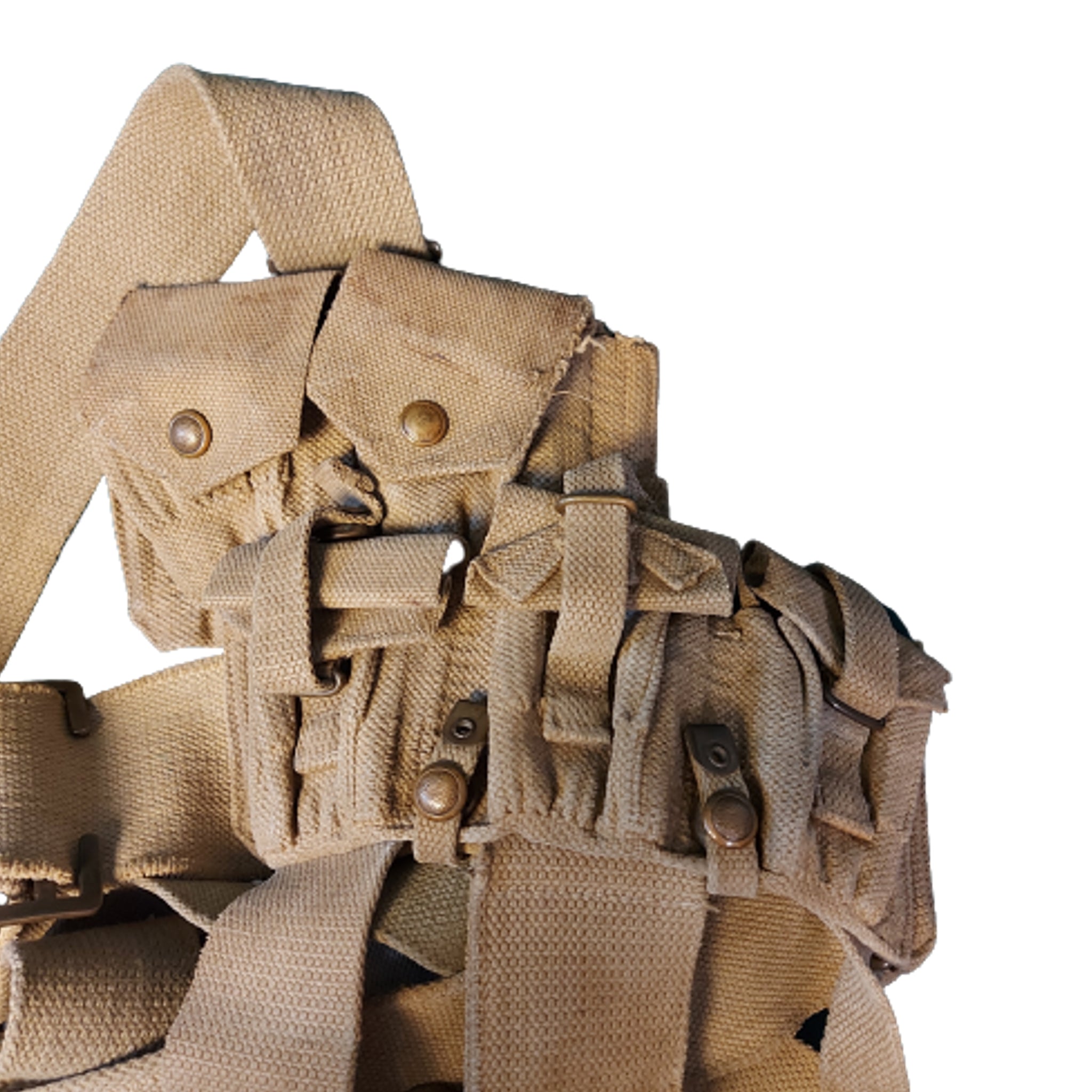 WW1 Canadian-British P08 Webbing Set – Canadian Soldier Militaria