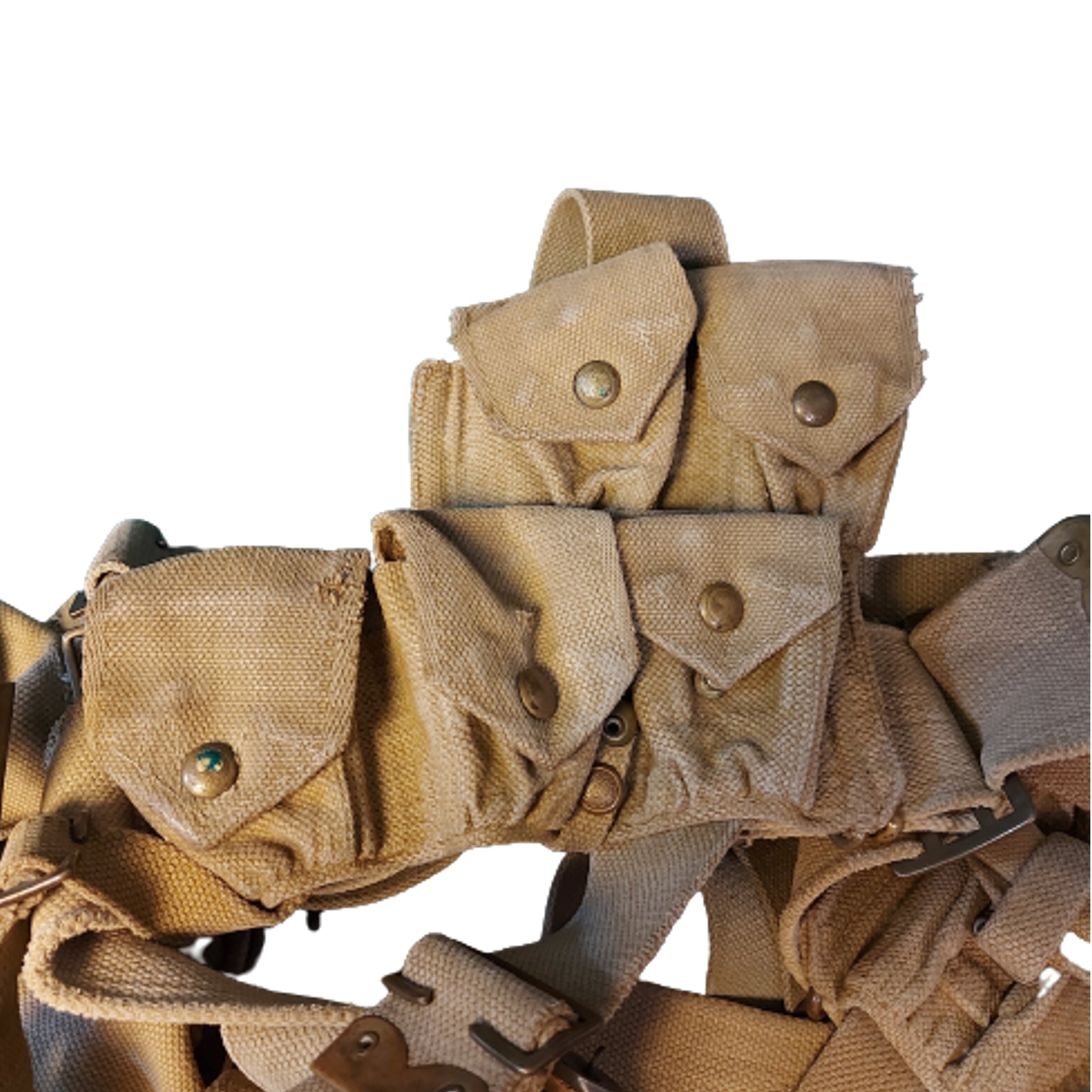 WW1 Canadian-British P08 Webbing Set – Canadian Soldier Militaria