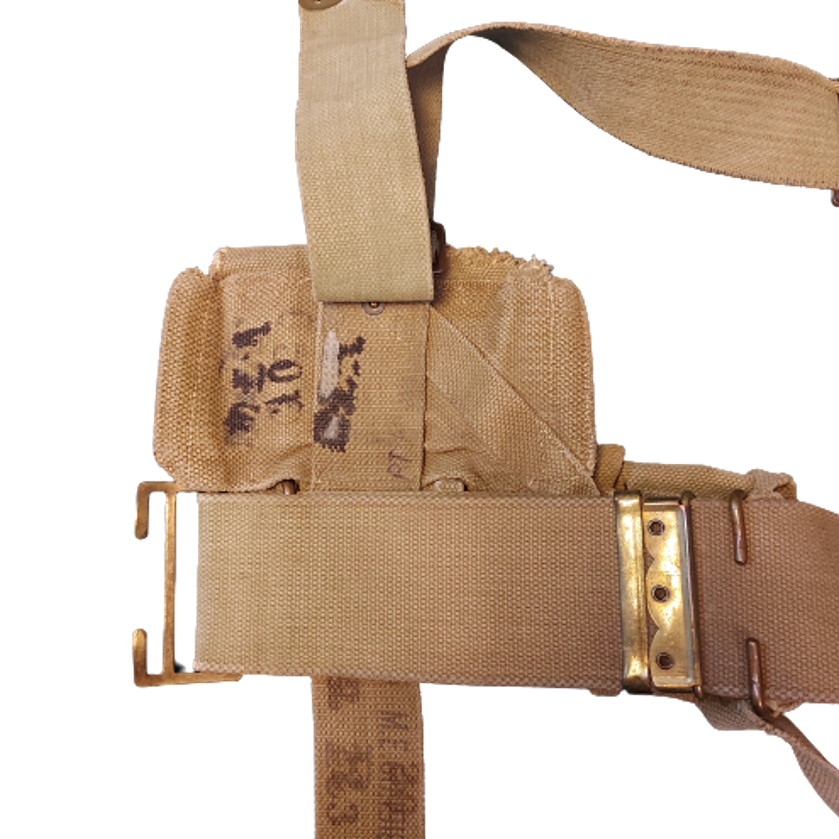 WW1 Canadian-British P08 Webbing Set – Canadian Soldier Militaria