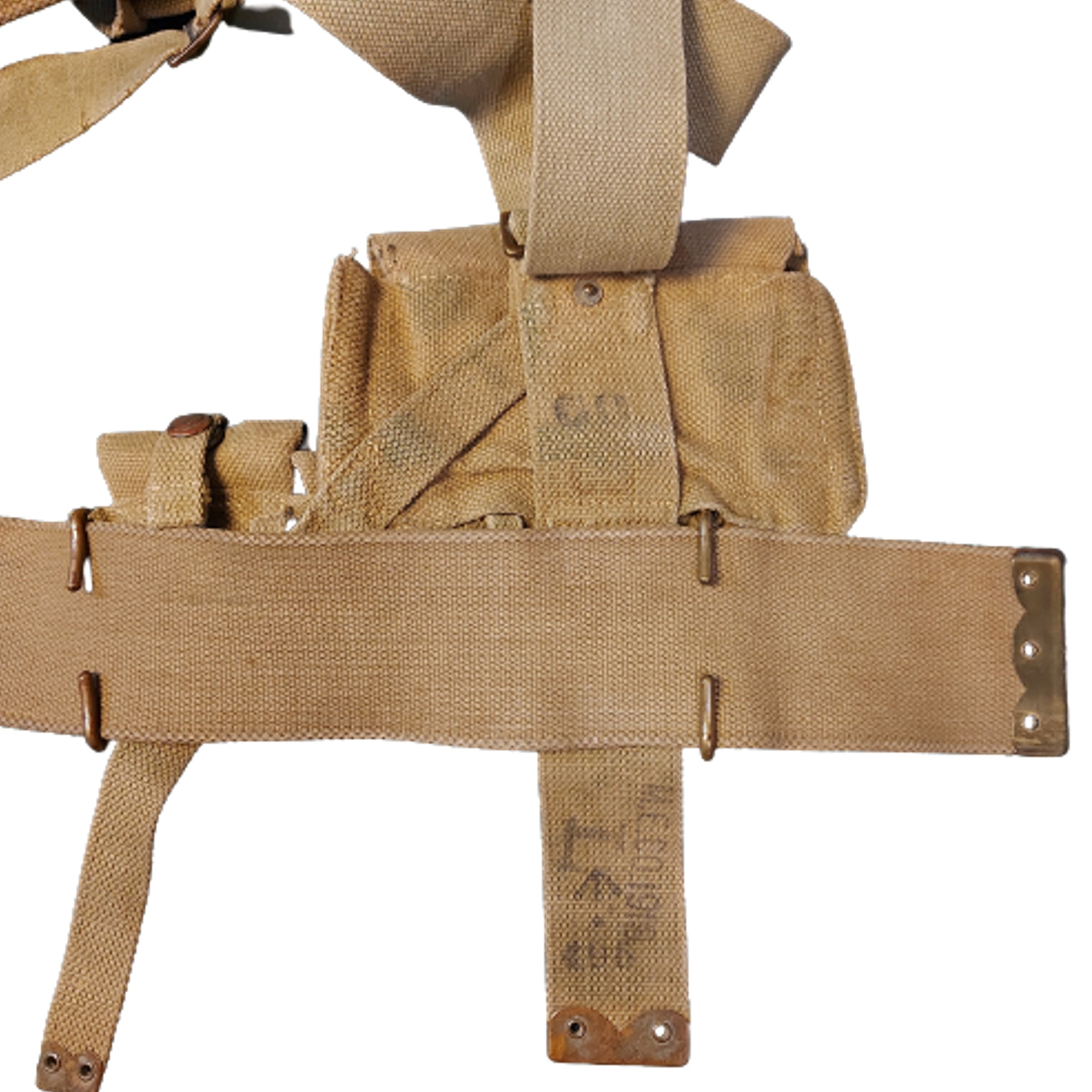 WW1 Canadian-British P08 Webbing Set – Canadian Soldier Militaria