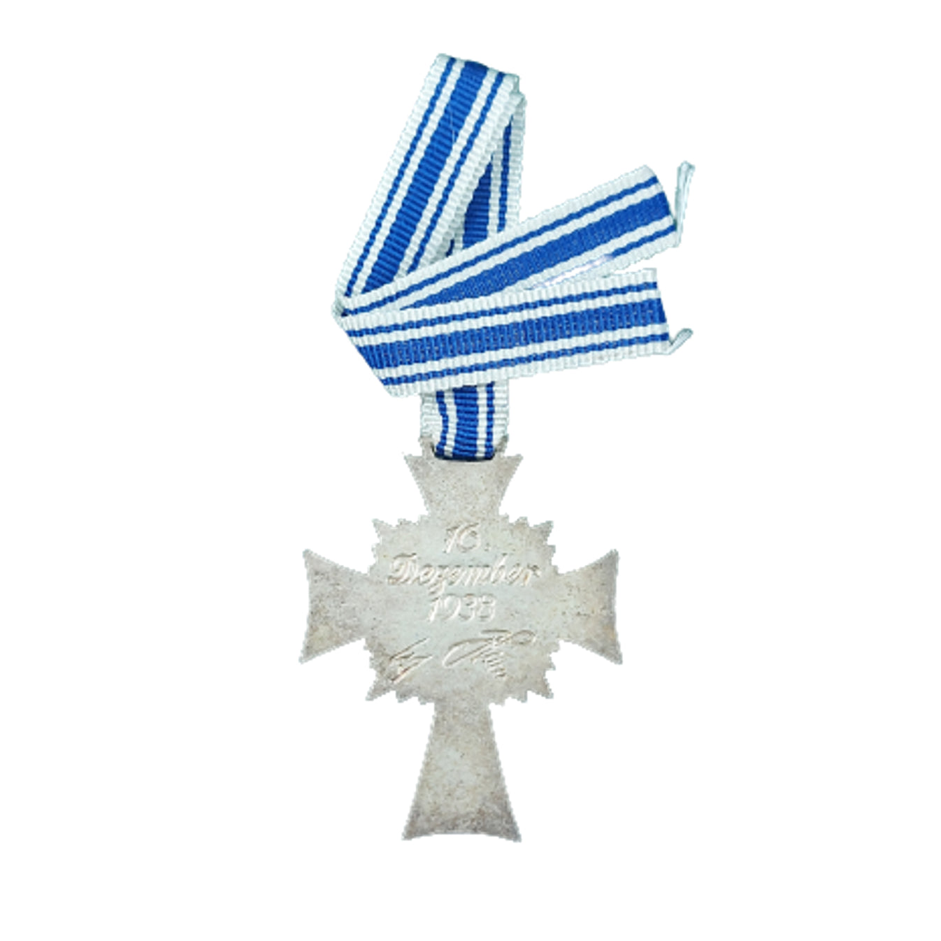 WW2 German Mother's Cross In Silver – Canadian Soldier Militaria