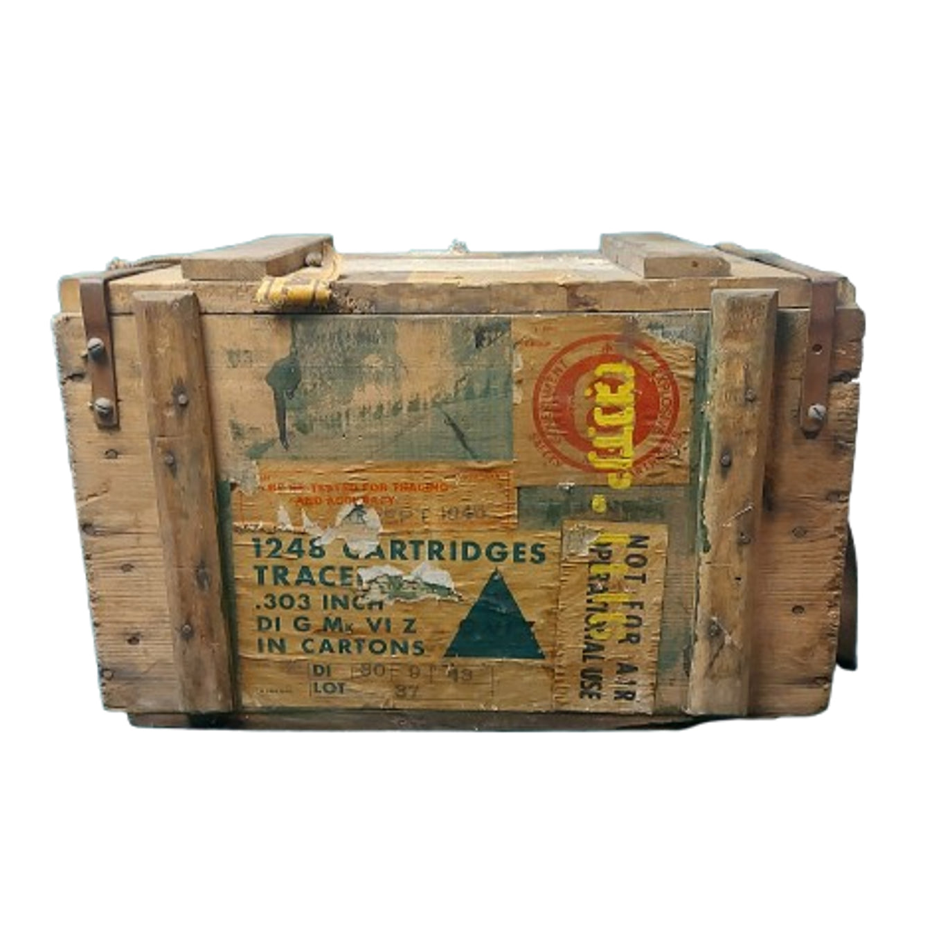 WW2 Canadian 303 British Ammunition Crate 1943 – Canadian Soldier Militaria