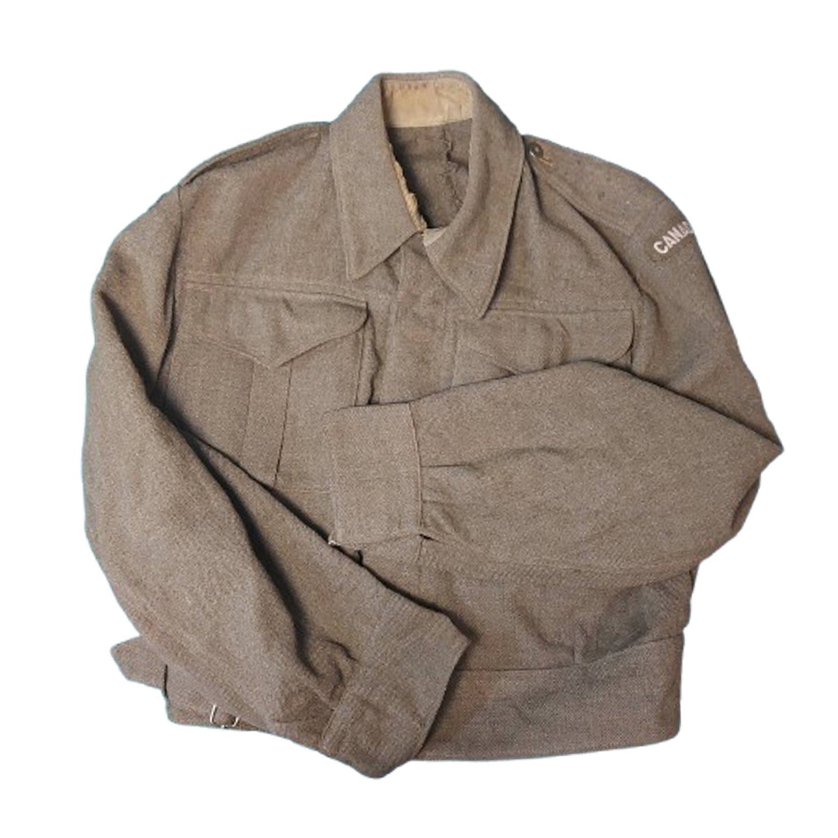 WW2 Canadian Battle Dress Tunic 1942 – Canadian Soldier Militaria