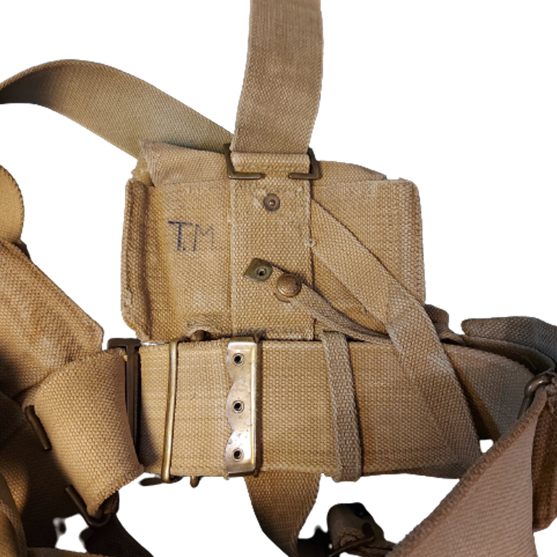 WW1 Canadian-British P08 Webbing Set – Canadian Soldier Militaria