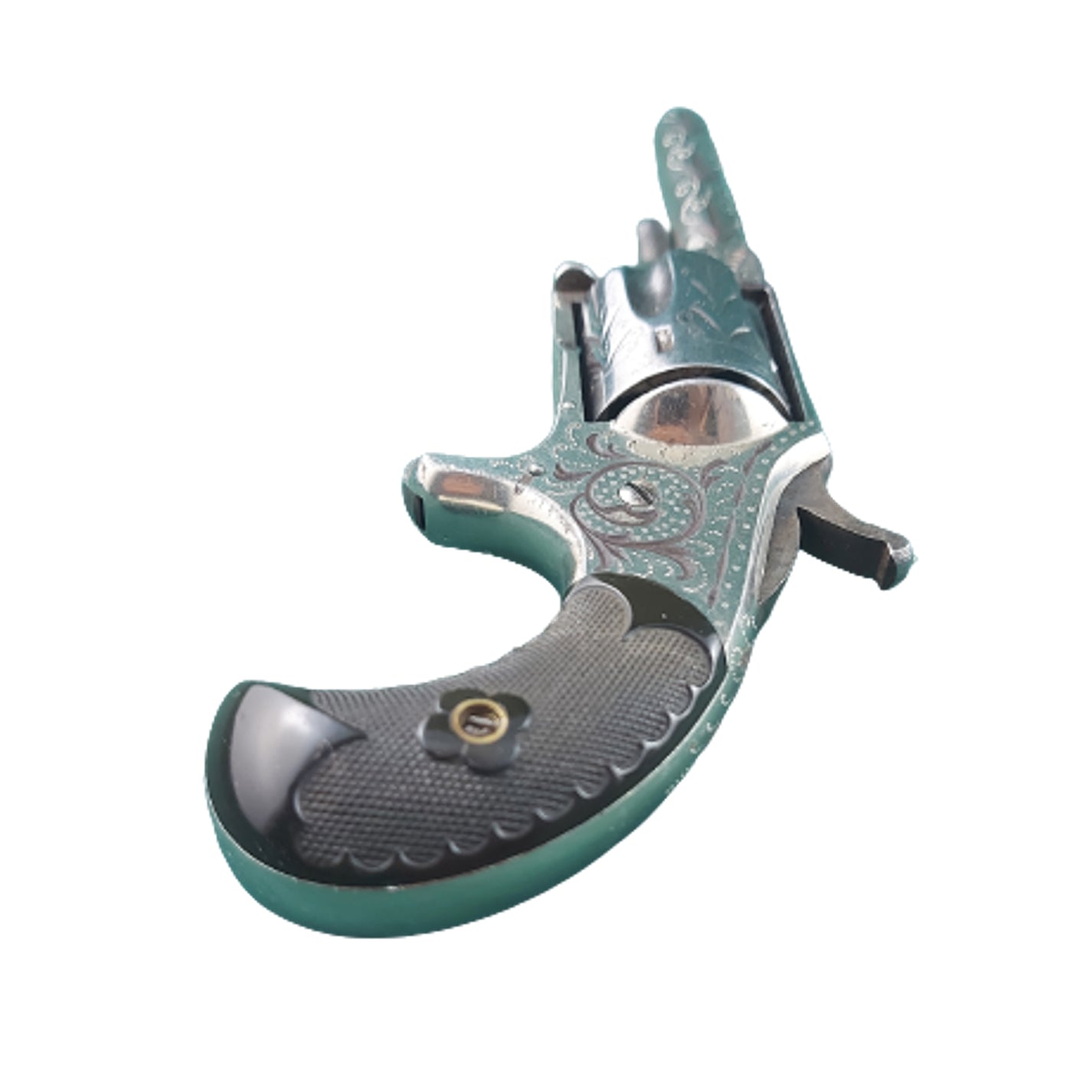 Pre-WW1 Antique Factory Engraved Hopkins And Allen Ranger No.2 Pocket ...