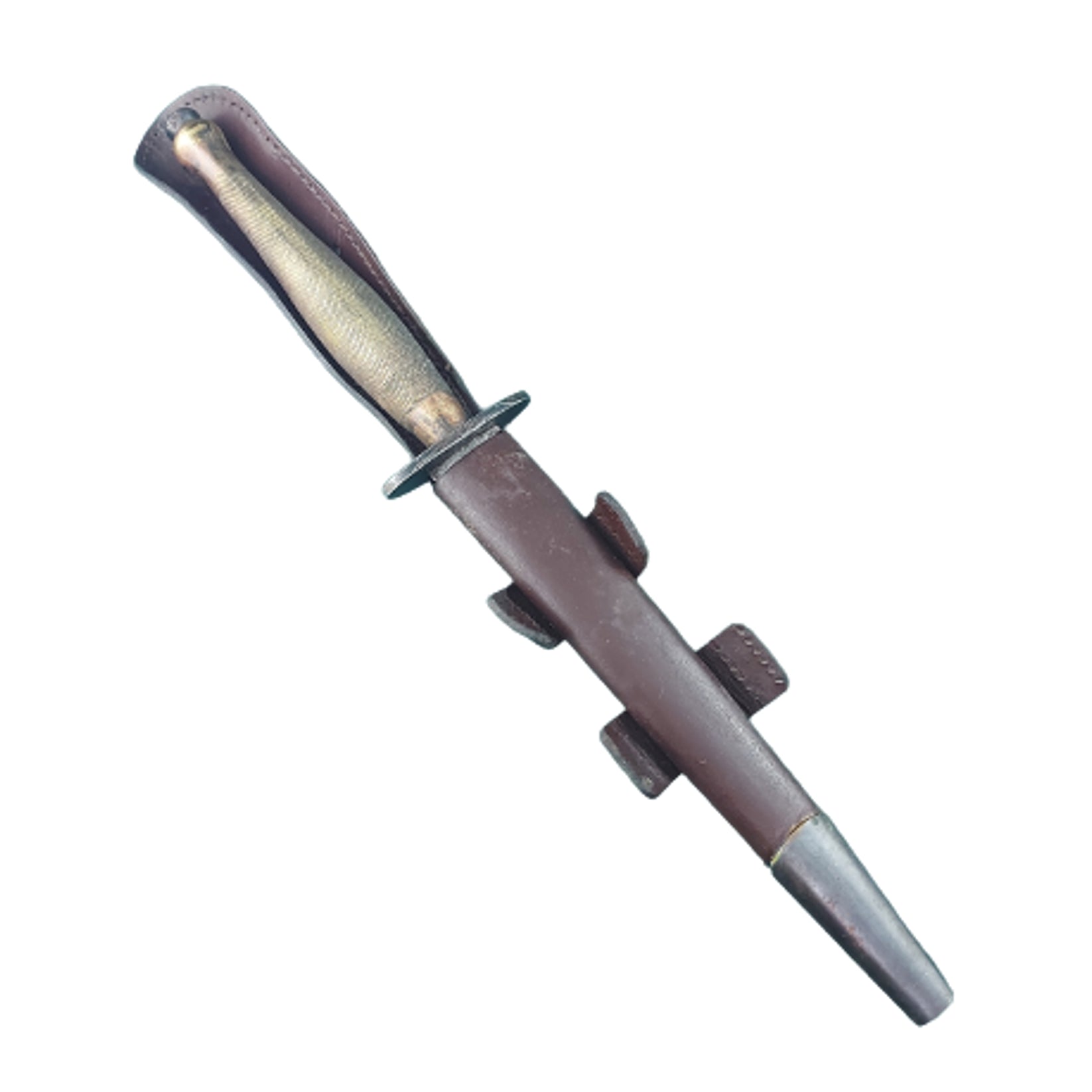 WW2 FS Fairbairn Sykes 2nd Pattern Trademarked Fighting Knife And Scab ...