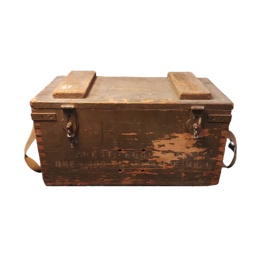 WW2 Canadian -British Bren Gun 100 Round Magazine Chest – Canadian ...