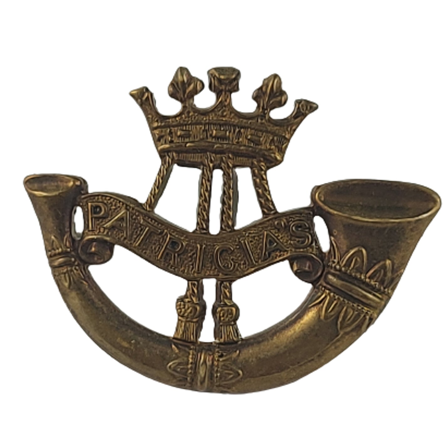 WW2 PPCLI Collar Badge Scully Montreal – Canadian Soldier Militaria