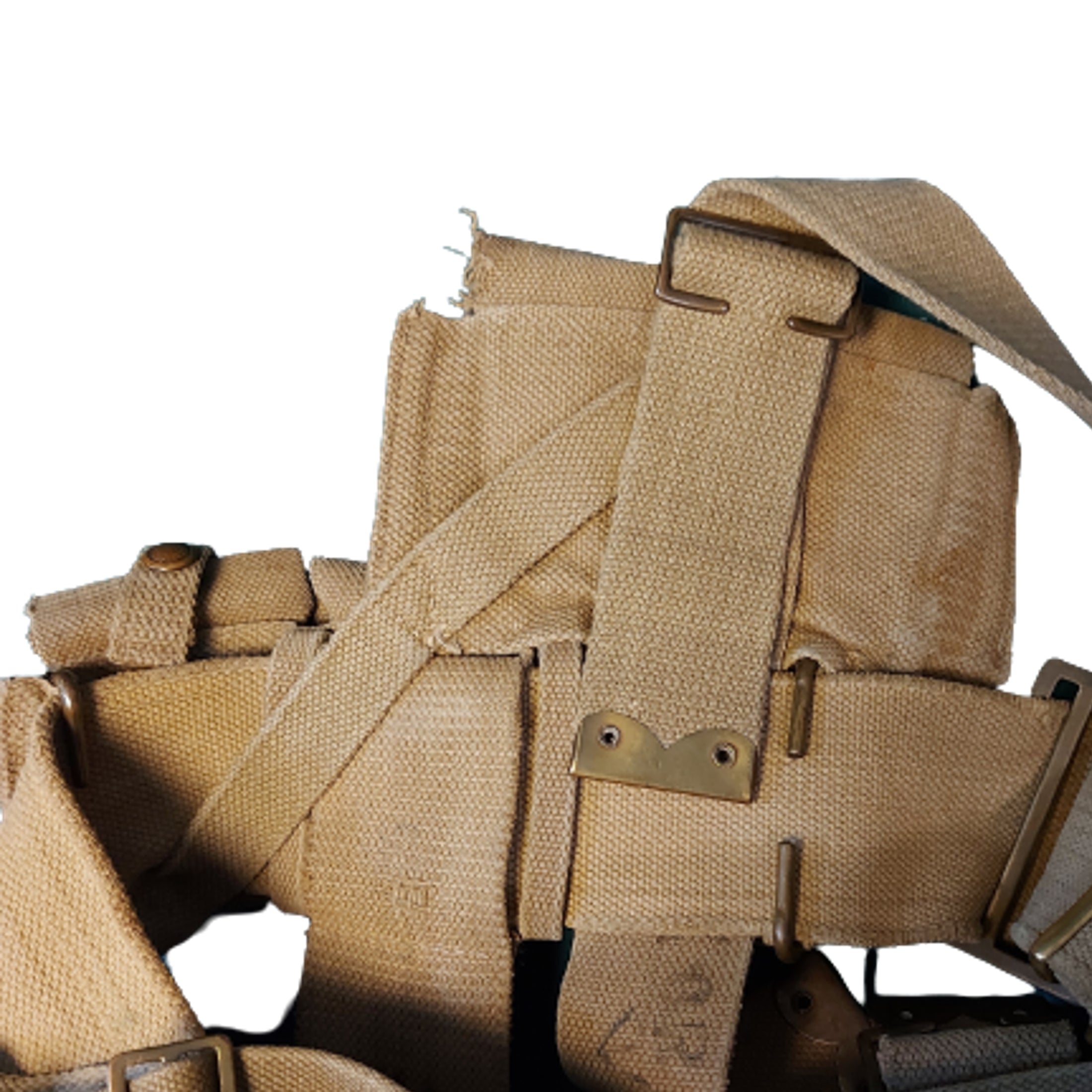 WW1 Canadian-British P08 Webbing Set – Canadian Soldier Militaria