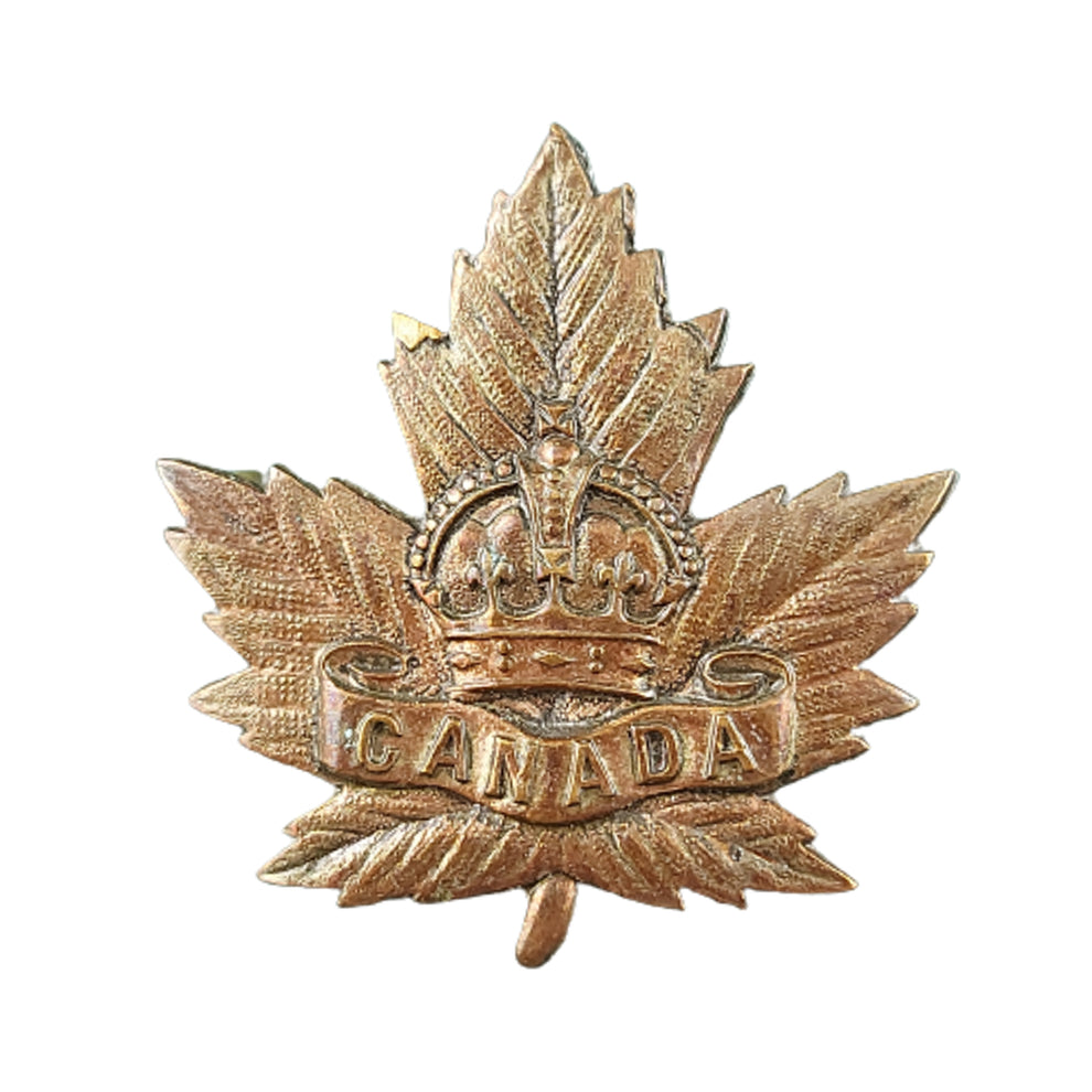 WW2 Canadian General Service Cap Badge – Canadian Soldier Militaria