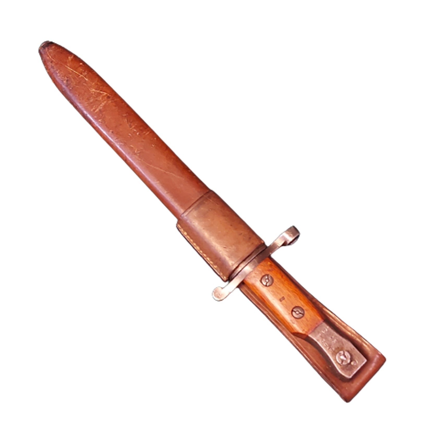 WW1 Canadian Pattern 1907 Regimentally Marked Ross Rifle Bayonet -95th ...