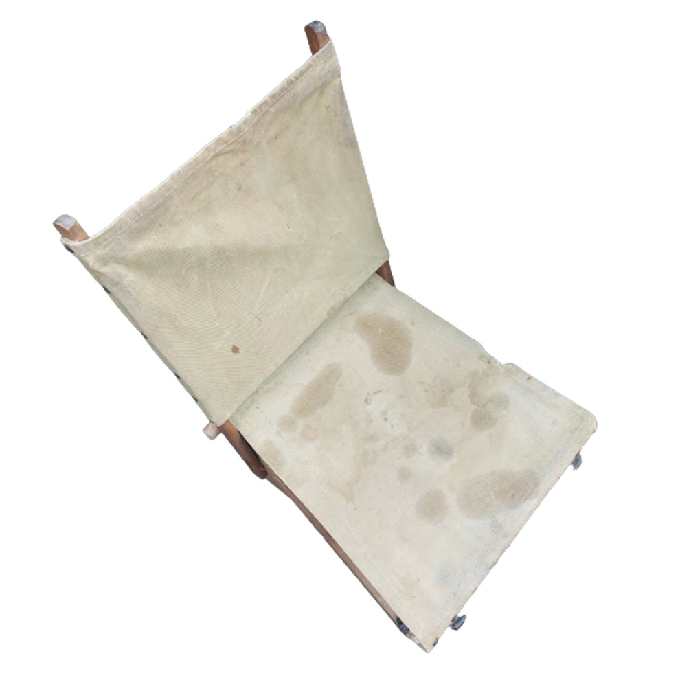 WW1 British -Canadian Folding Field Chair – Canadian Soldier Militaria