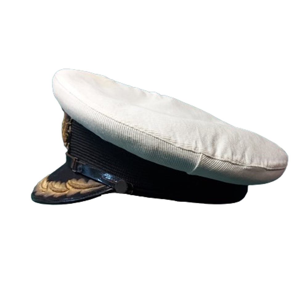 WW2 Canadian RCN Royal Canadian Navy Commodore Visor Cap With Cover ...