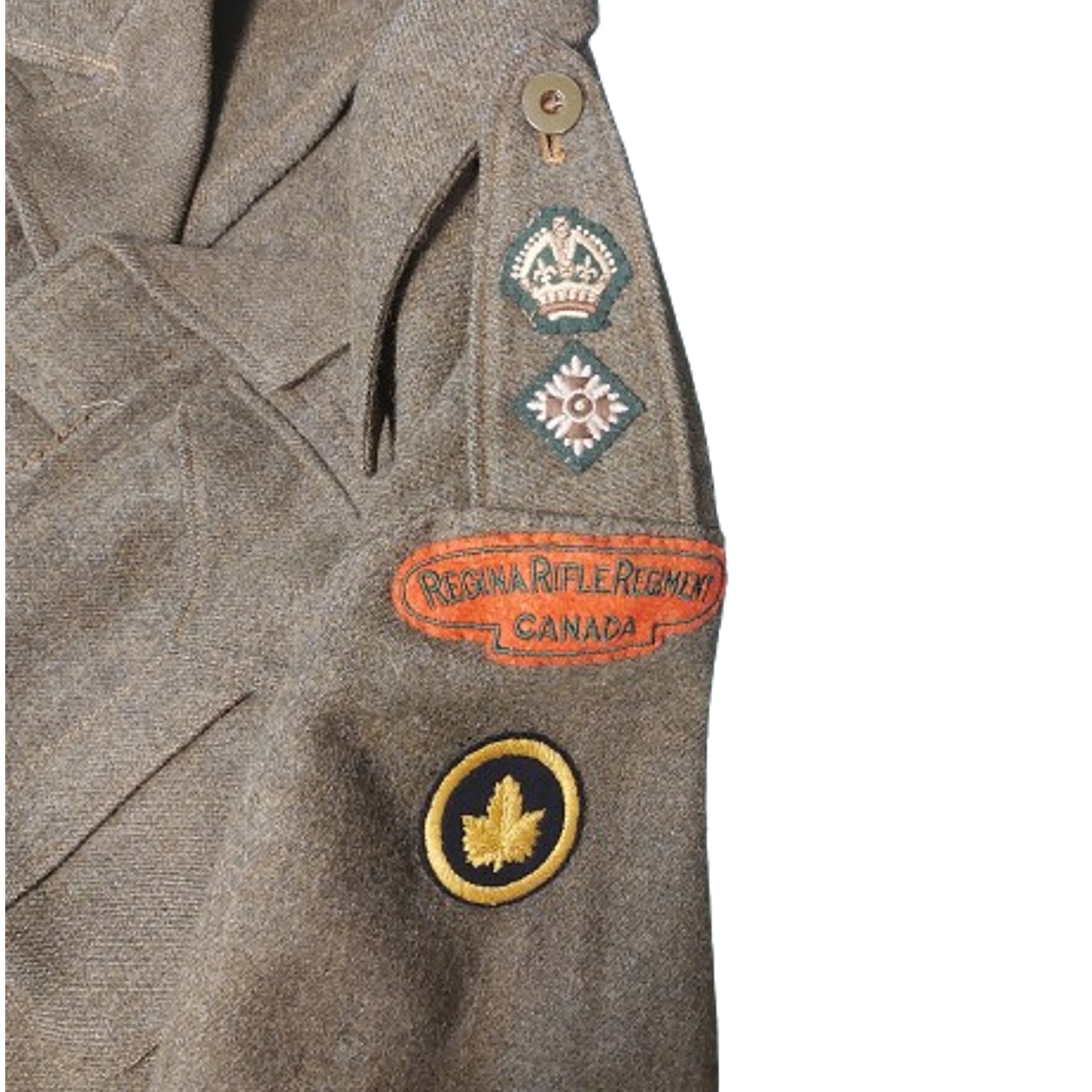 WW2 Canadian Regina Rifle Regiment BD Battle Dress Tunic – Canadian ...
