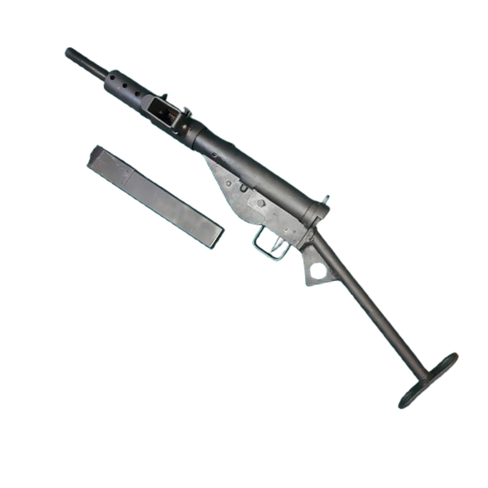 WW2 Canadian Deactivated Mk.II Sten Gun Long Branch Toronto 1942 First ...