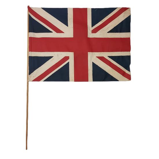 WW2 Union Jack Home Coming Parade Flag – Canadian Soldier Militaria