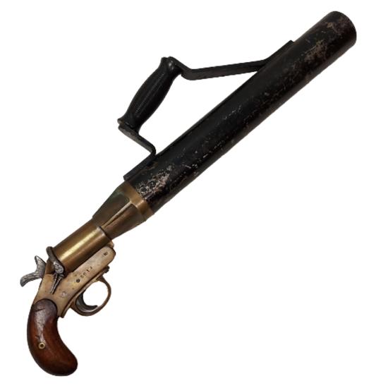 WW1 Schermuly SPRA Line Throwing Gun – Canadian Soldier Militaria