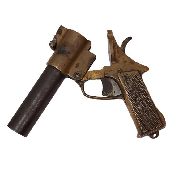 WW2 U.S. International Flare Signal Co. Flare Pistol – Canadian Soldier ...