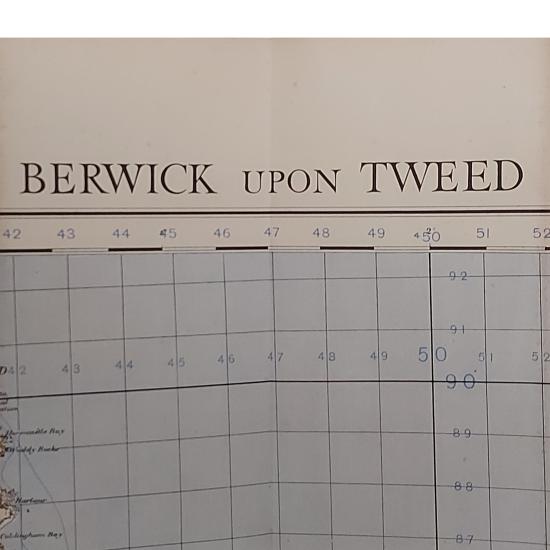 WW2 British Ordnance Survey Map Of England And Wales – Canadian Soldier ...