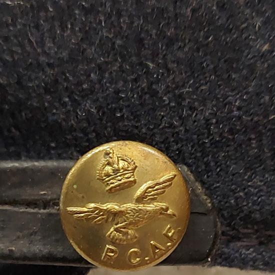 WW2 RCAF Royal Canadian Air Force Women's Auxiliary's Service Cap ...