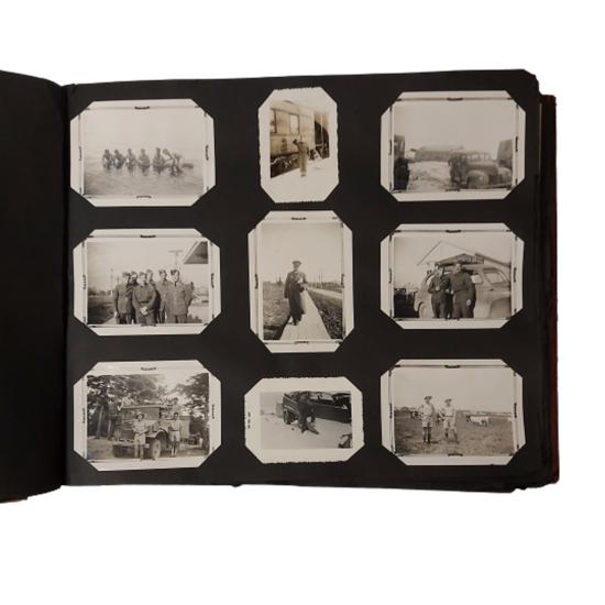 WW2 Canadian Army Photo Album – Canadian Soldier Militaria