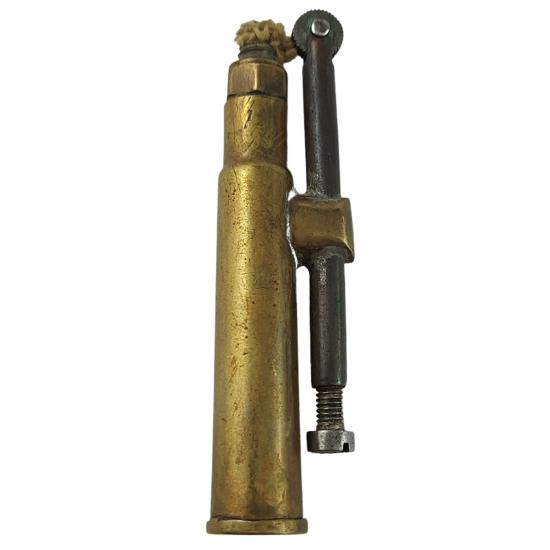 WW1 Canadian-British Trench Art Lighter – Canadian Soldier Militaria