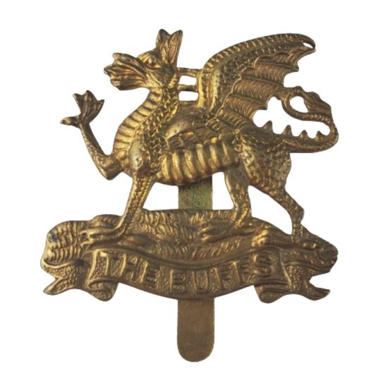 WW2 British 'The Buffs' Cap Badge – Canadian Soldier Militaria