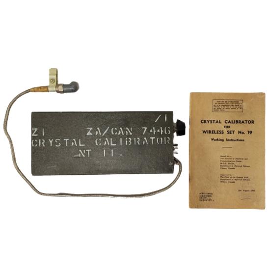 WW2 Canadian Wireless Number 19 Radio Set Crystal Calibrator – Canadian ...