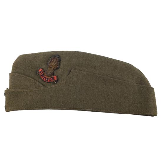 WW2 RCA Royal Canadian Artillery Wedge Cap With Badge-Officer's Privat ...