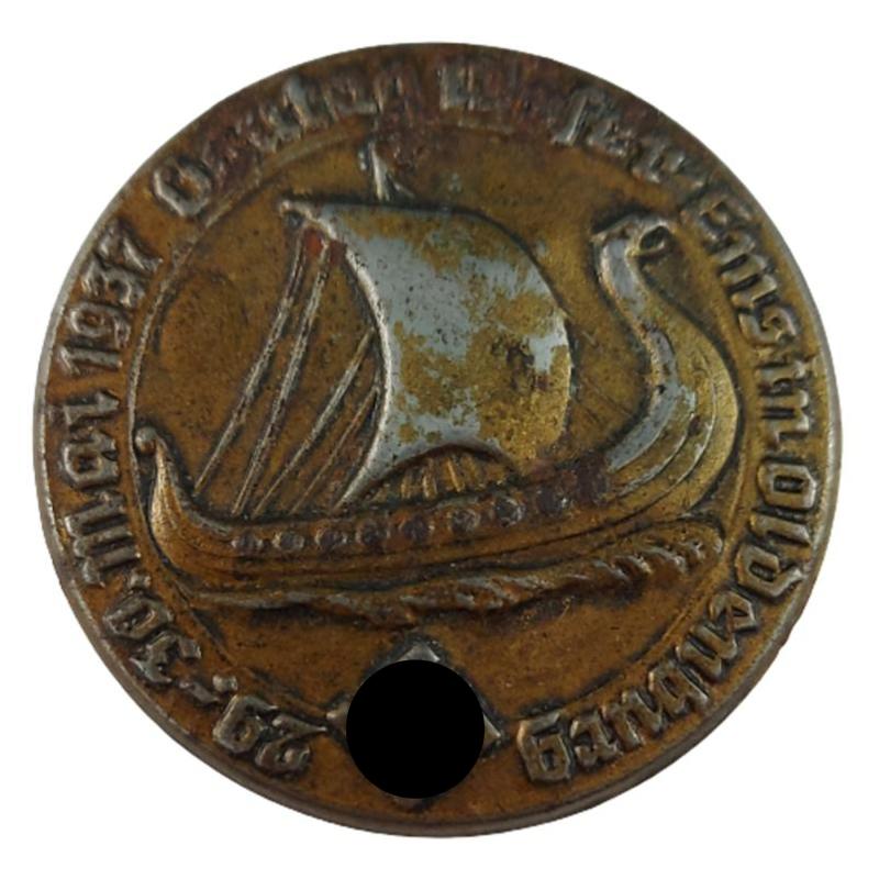 WW2 German Rally Day Badge May 1937 – Canadian Soldier Militaria