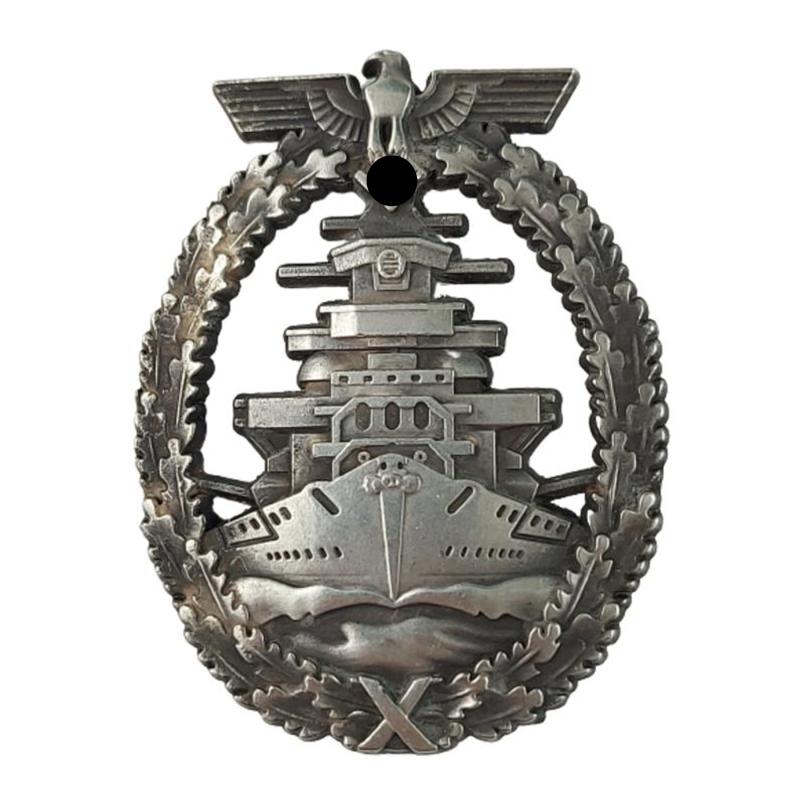 WW2 German Navy Kriegsmarine High Seas Fleet War Badge – Canadian ...