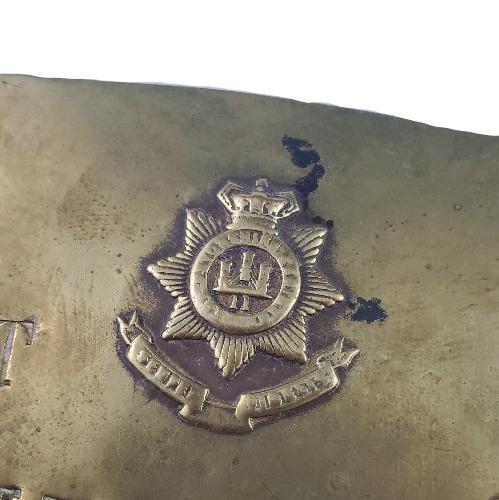 Pre-WW1 British Devon Regiment Named Barracks Door Plaque – Canadian ...