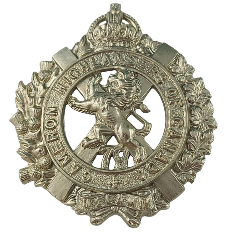Pre-WW1 Canadian Militia -79th Cameron Highlanders of Canada Cap Badge ...
