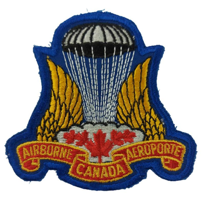 Post-WW2 Canadian Airborne Jacket Crest – Canadian Soldier Militaria