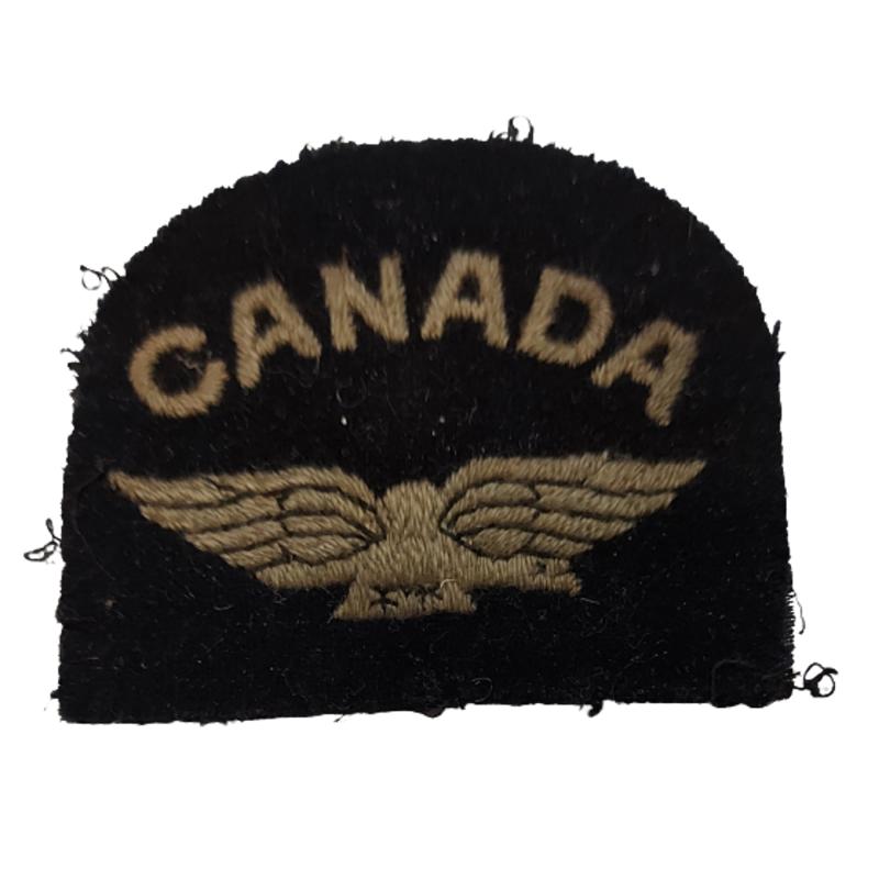 WW2 RCAF Royal Canadian Air Force Shoulder Insignia – Canadian Soldier ...